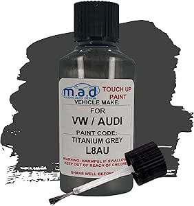 M.A.D MYLDAN AUTO DESIGN M.A.D AUDI L8AU TITANIUM GREY WHEEL TOUCH UP ...