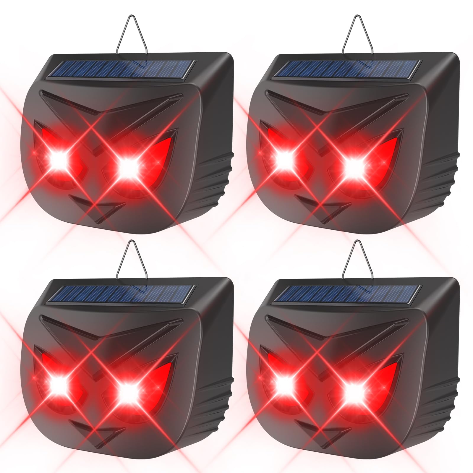 Amazon.com : 2025 Upgraded Solar Animal Repeller Outdoor,4 Pack Coyote ...