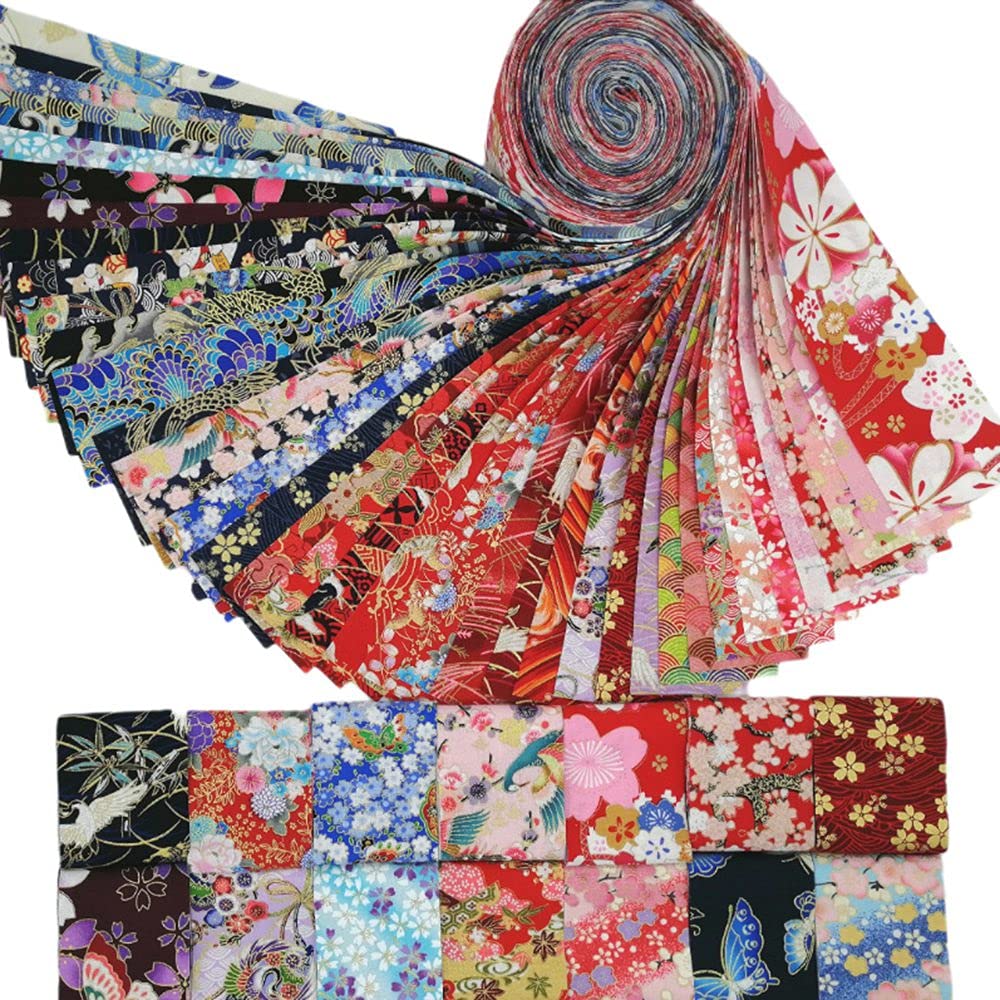 Yoiimiya Jelly Strips for Quilting,40 PCS for Sewing with Different ...