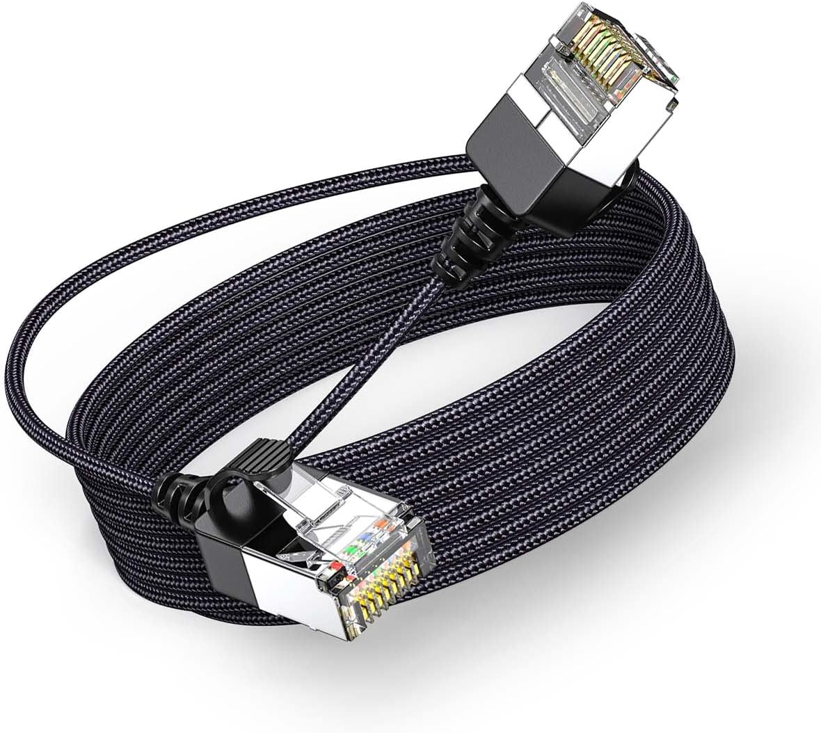 Amazon.com: Monoprice Cat6 20ft Black Component Level Patch Cable UTP ...