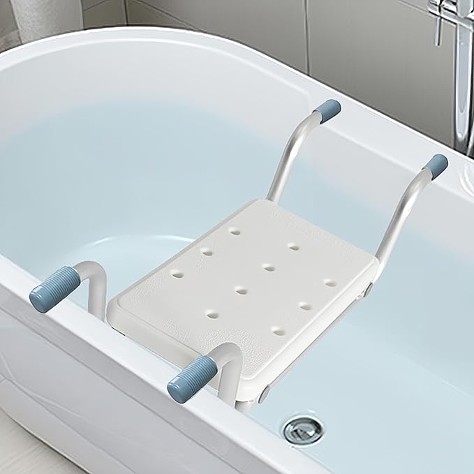 Amazon.com: Heavy Duty Bath Bench Seat, Suspended Bath Tub Shower Chair ...