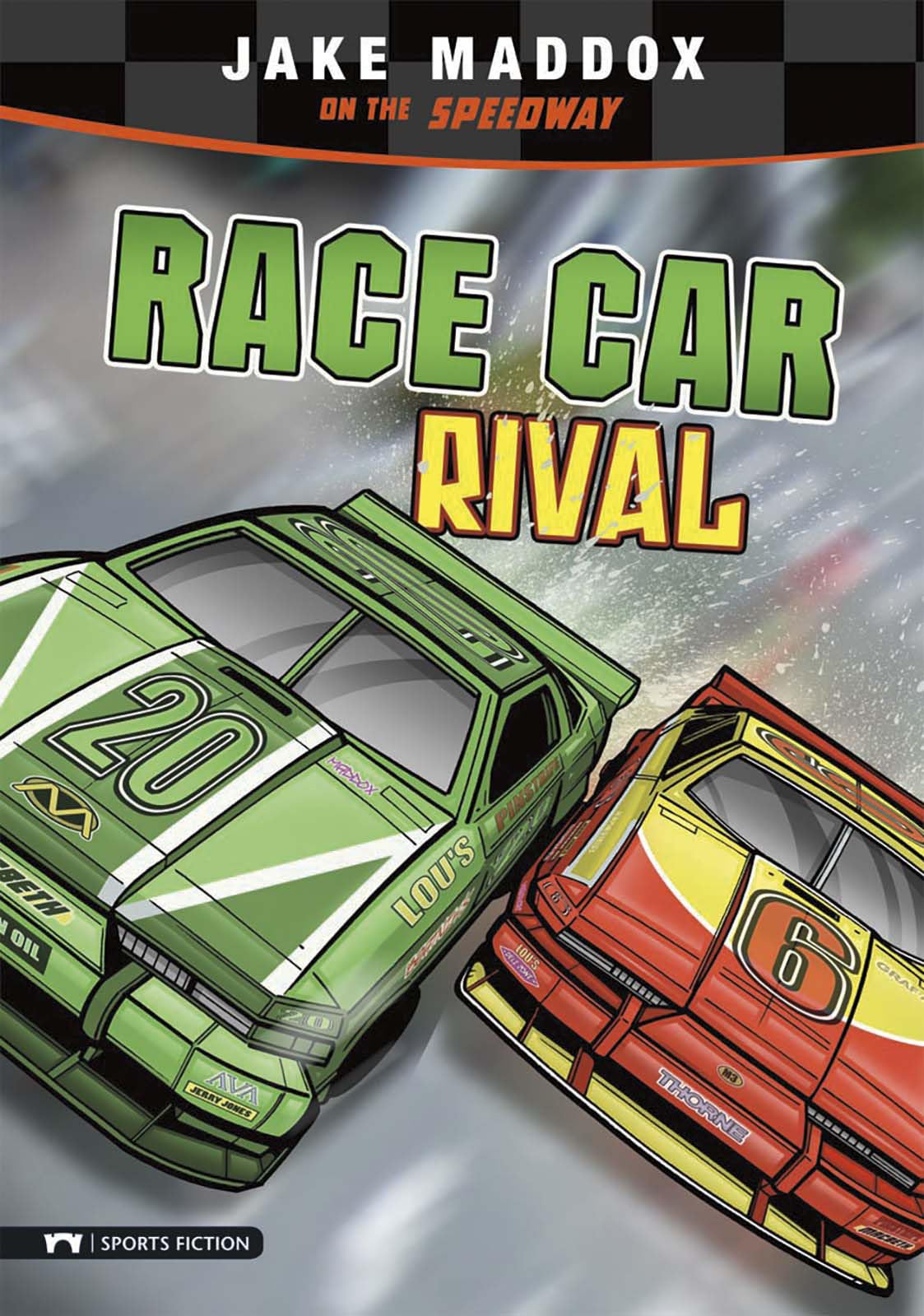 Race Car Rival (Jake Maddox Sports Stories) (Impact Books): Maddox ...