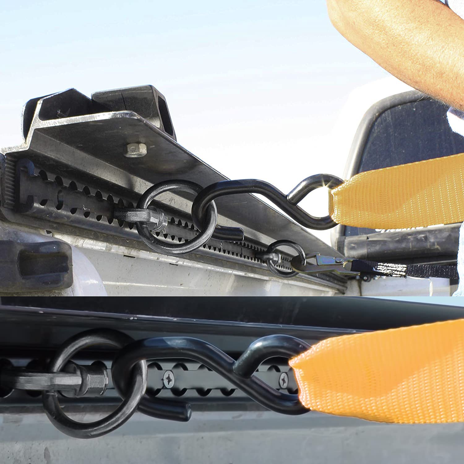 Buy L-Track Double Stud Tie Down Fitting with O Ring | Used with L ...