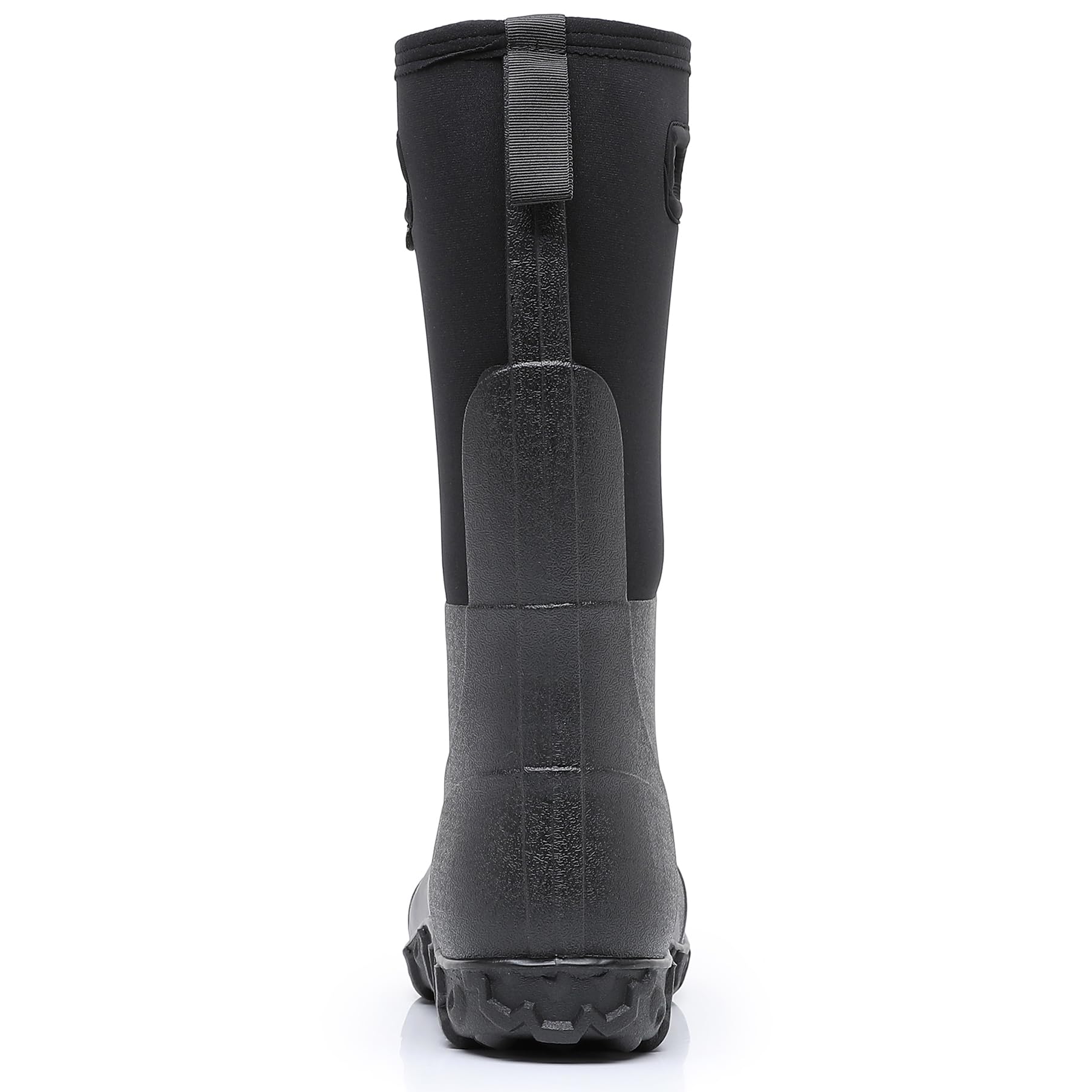 Snapklik.com : Mens Rain Boots Neoprene - Waterproof Insulated Rubber ...