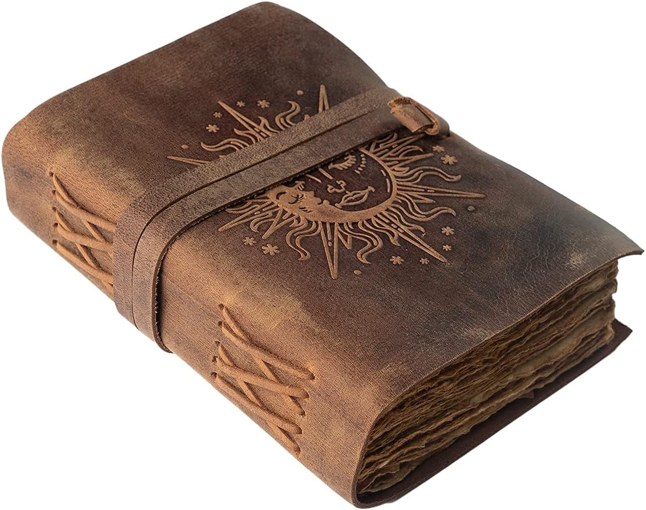 The Vintage Journal Leather Diary Writing Notebook Unique Handmade ...