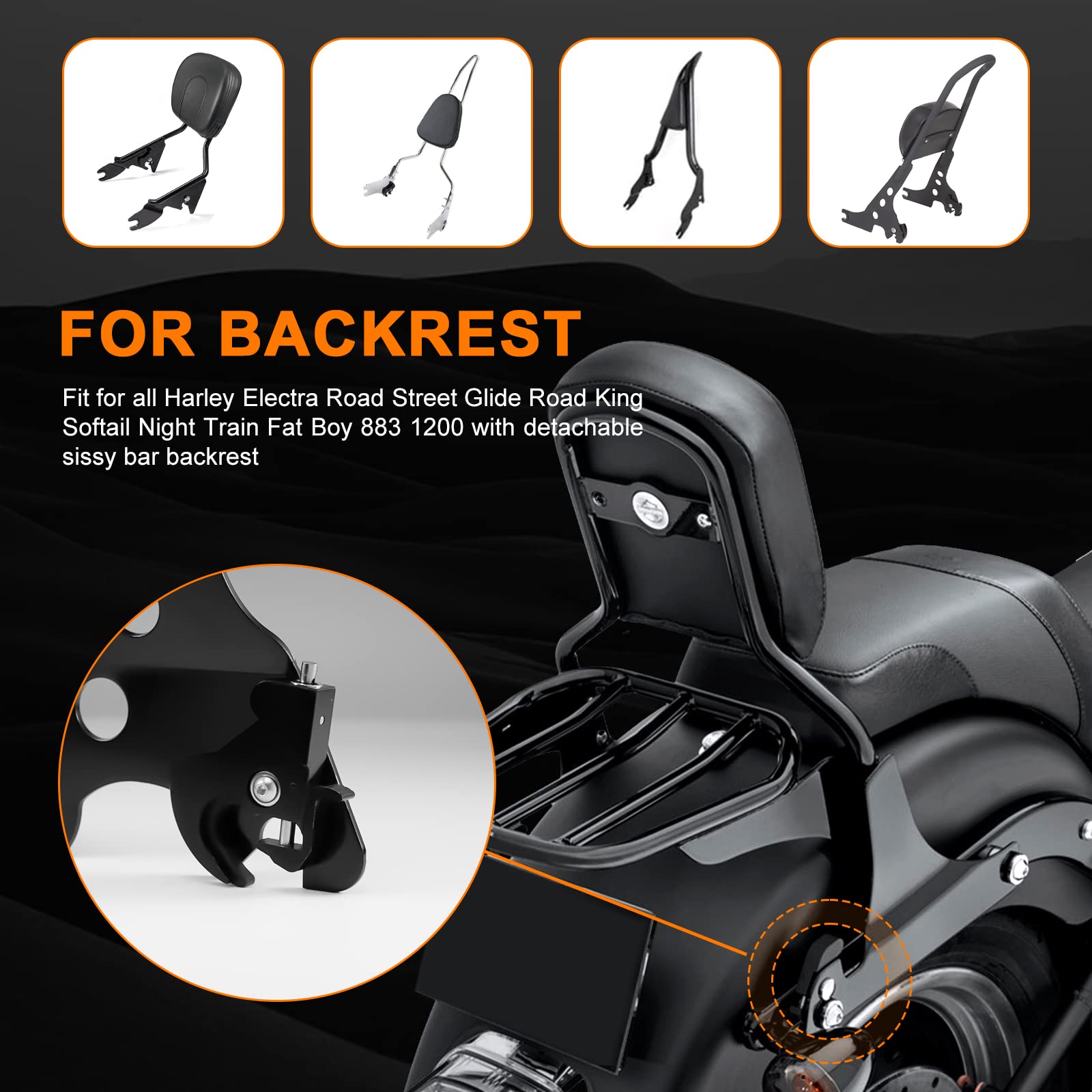 Snapklik.com : EUMTI Locking Detachable Latch Kit Rotary Docking Latches