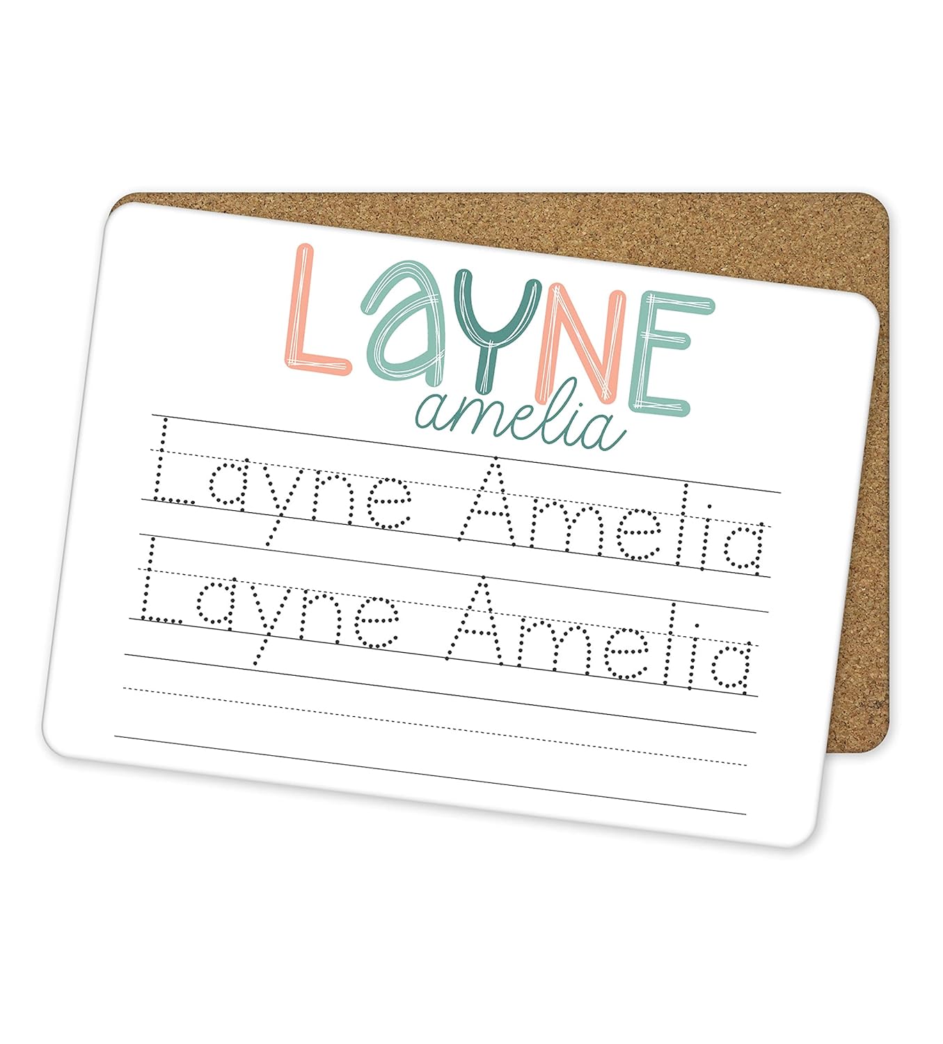 Amazon.com: Name Practice Trace Board, I can write my name, Educational ...