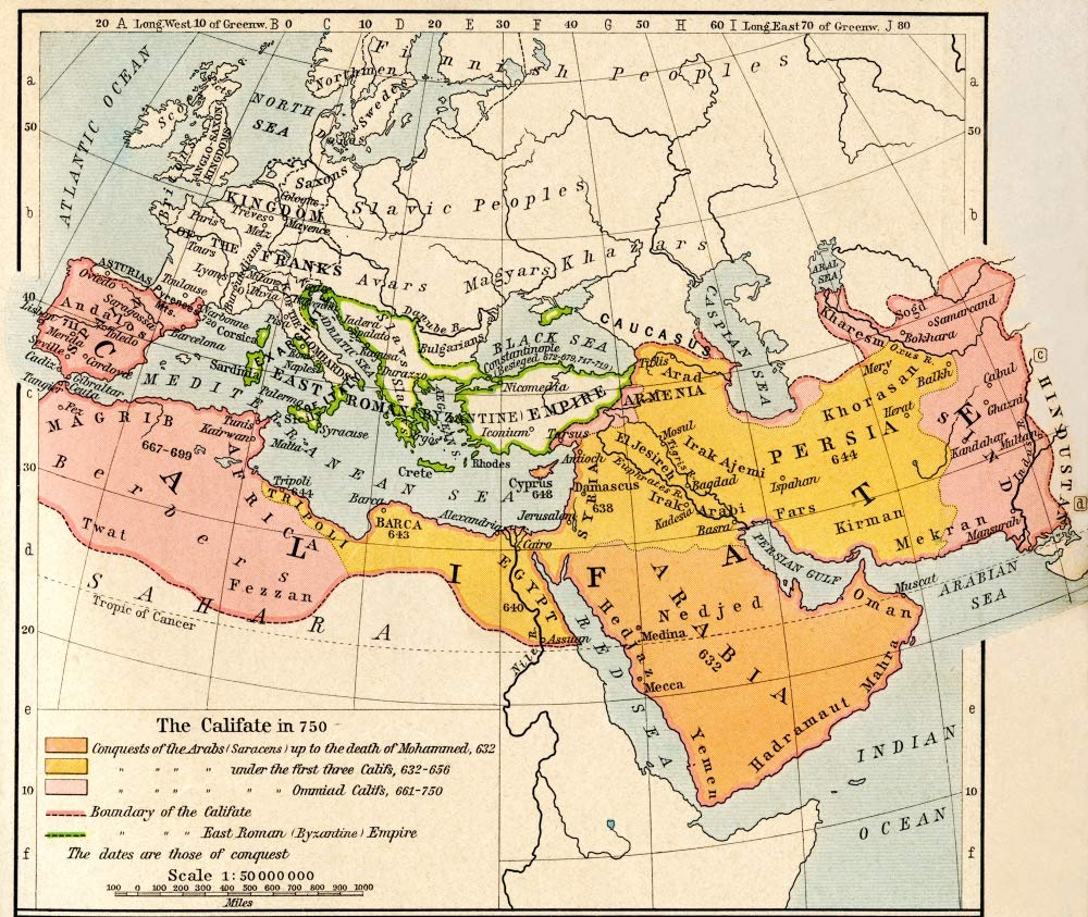 Caliphate Map