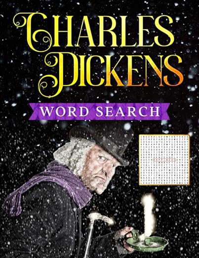 Charles Dickens Word Search: Large Print Puzzle Book: Amazon.co.uk ...