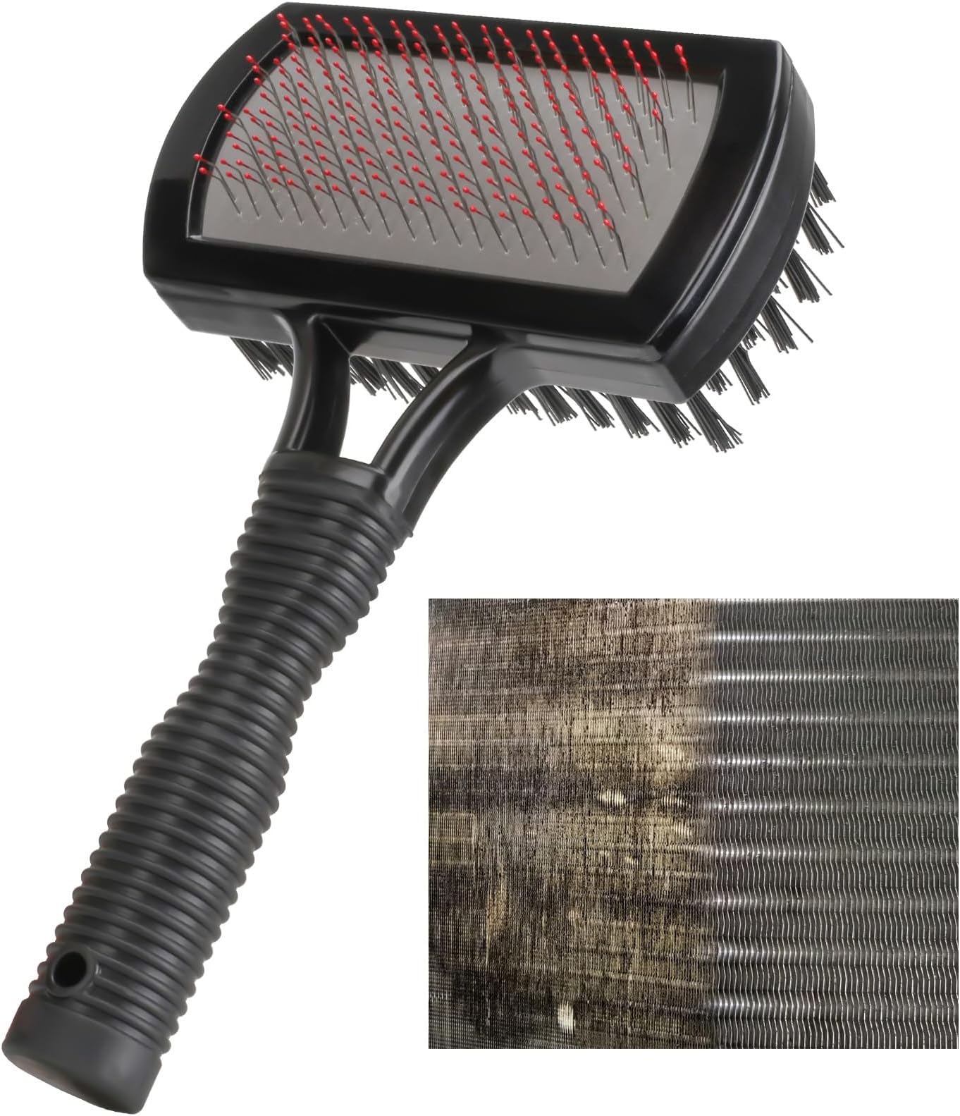 Amazon.com: Boao 3 Pieces Air Conditioner Condenser Fin Cleaning Brush ...
