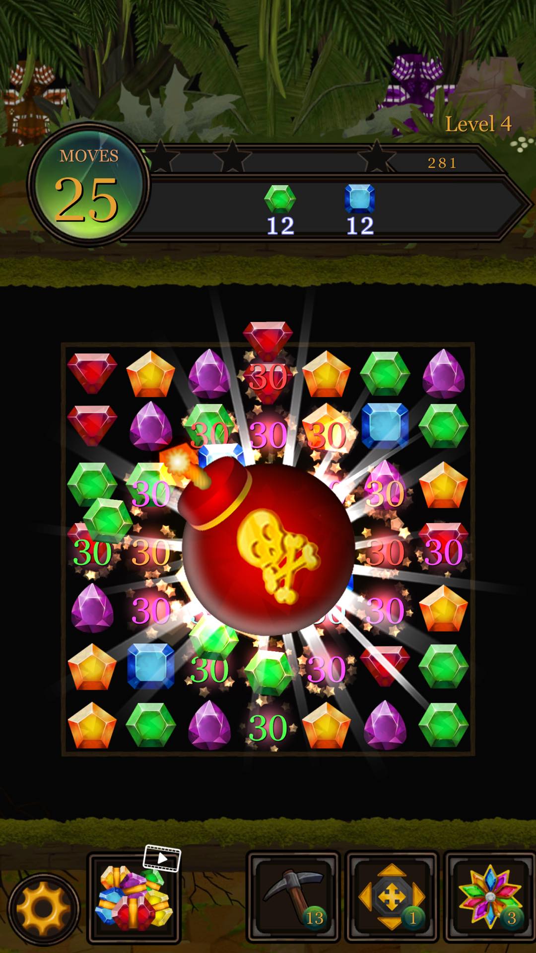 Secret Jungle Pop : Match 3 Jewels Puzzle - App on the Amazon Appstore
