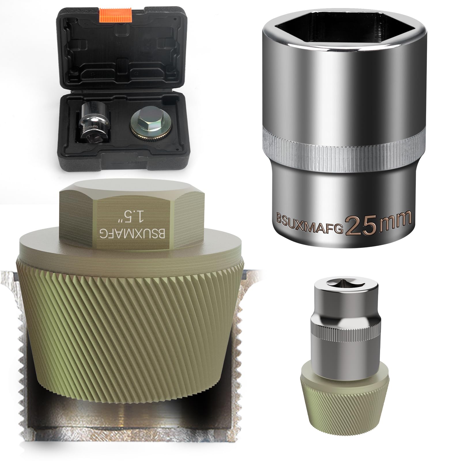 BSUXMAFG Bathtub Drain Remover Tool, Plating Coating Tub Drain ...