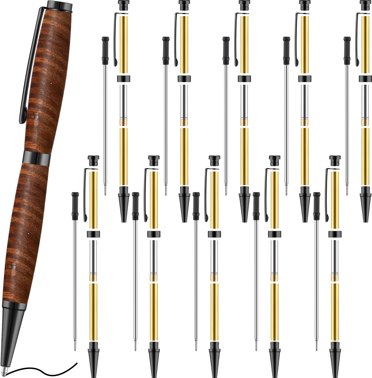 Penn State Industries PKSP105A 7mm Pen Kit Bundle #1 Woodturning ...