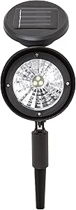 Amazon.com: Meridian Point Reachargeable Solar Spot Lights, 2-Pack ...
