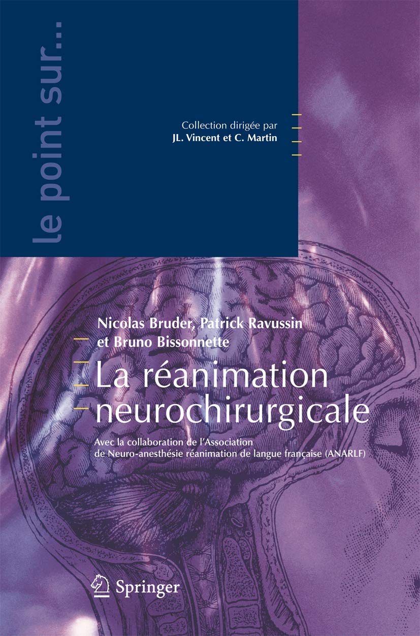 Amazon | La réanimation neurochirurgicale (Le point sur ...) | Bruder ...