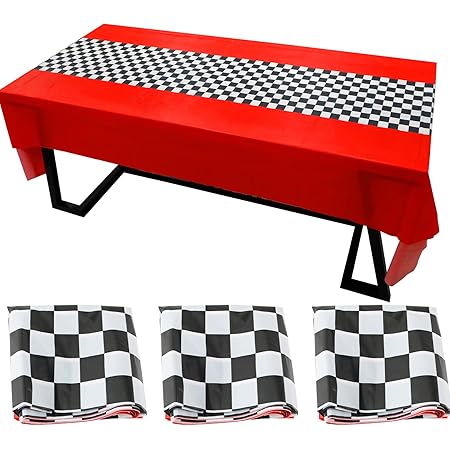 Amazon.com: Irenare Car Birthday Party Supplies Racing Party ...