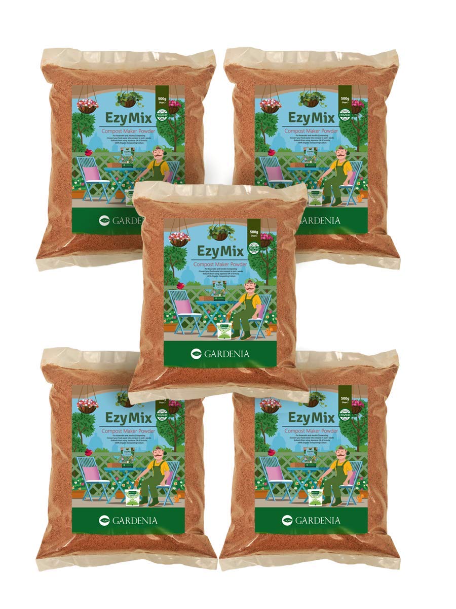 Ugaoo Bokashi Compost Maker Powder 500 gm (Set of 5) : Amazon.in ...