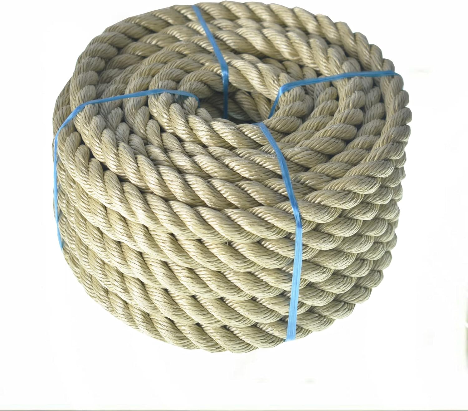 RainMan S 3/4 inch x 50 feet Twisted ProManila - UnManila Rope, Twisted ...
