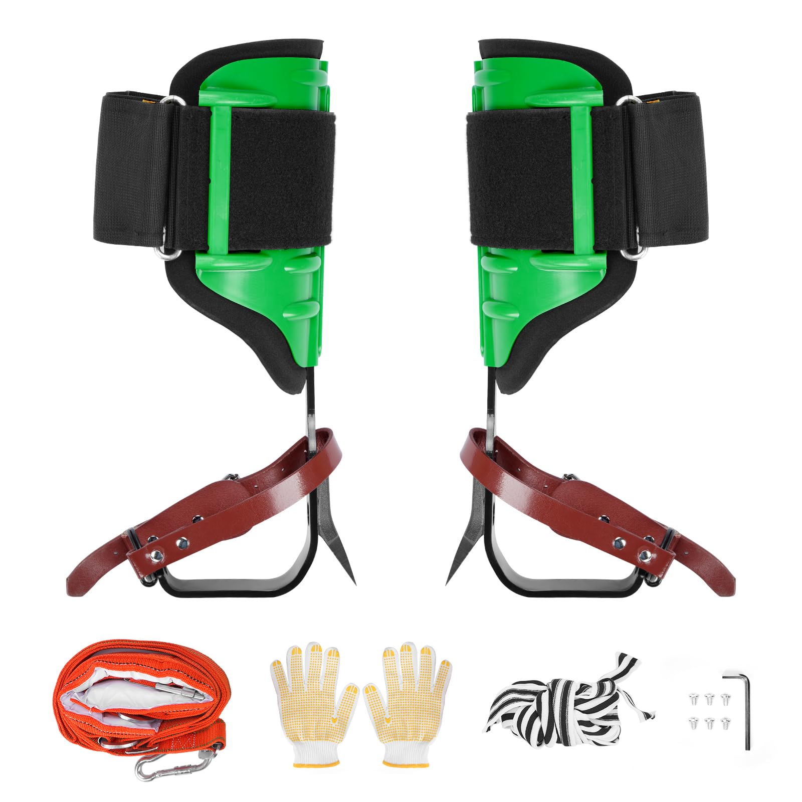 Amazon.com : Tcatec Tree Climbing Spikes Tree Climbing Gaffs with Soft ...