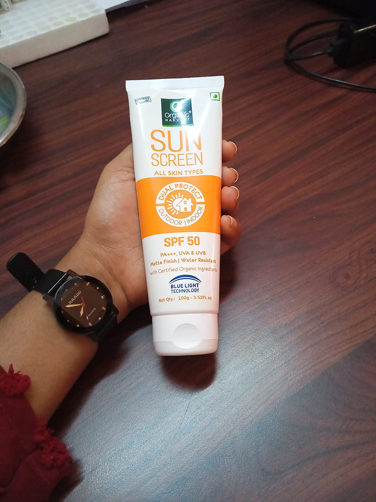 Organic Harvest All Skin Sunscreen SPF 50 PA+++ | Certified Organic ...
