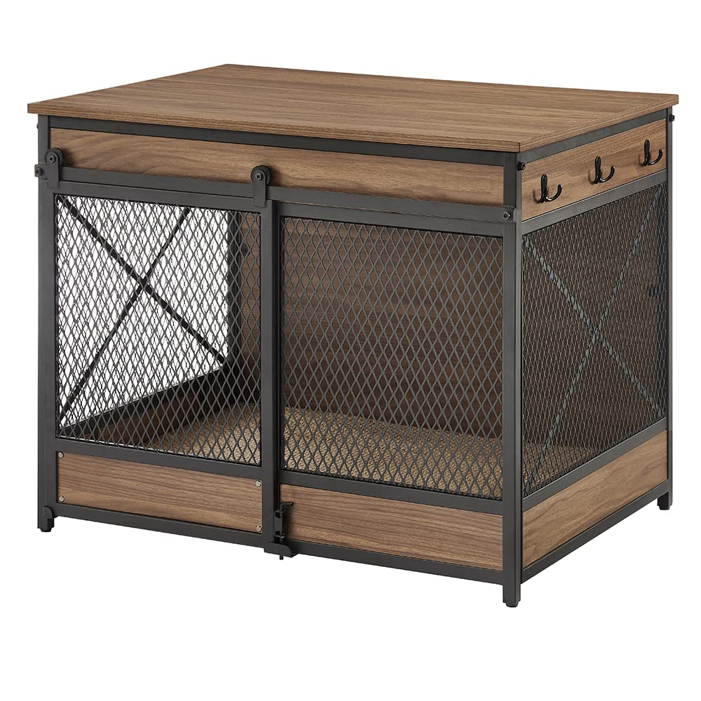 Snapklik.com : Unipaws Furniture Style Sliding Door Dog Crate For ...