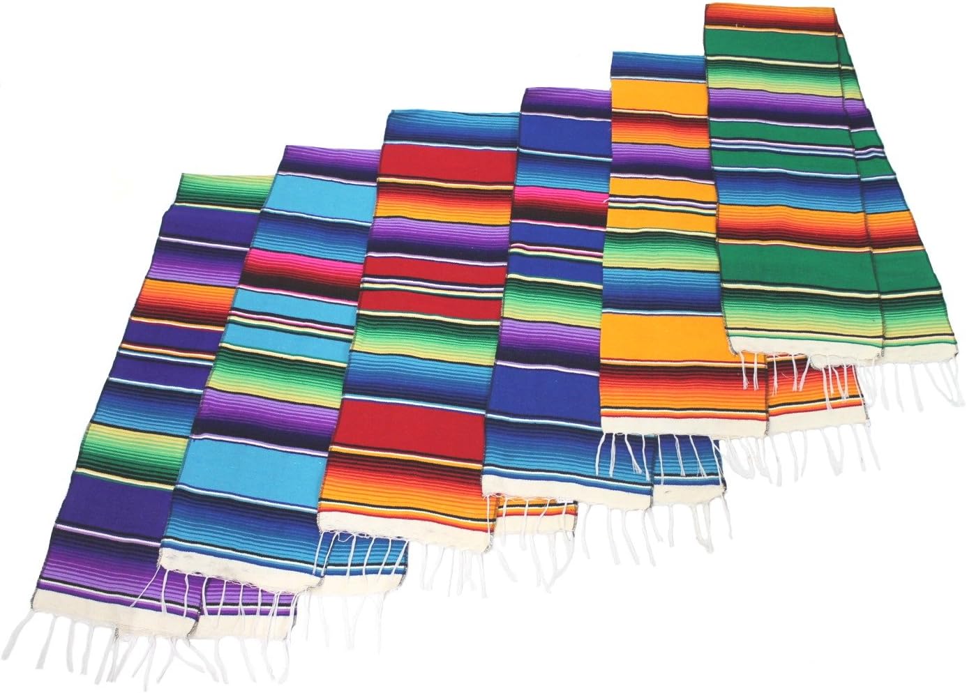 Amazon.com: Mexican Serape Table Runner 72"x12" by Leos Imports (TM) (1 ...