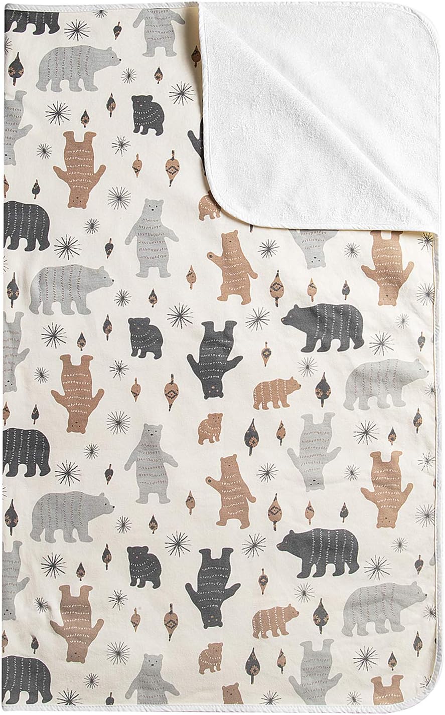 Amazon.com: Diaper Changing Pad Liner Non-Slip, Waterproof Terry Mat ...