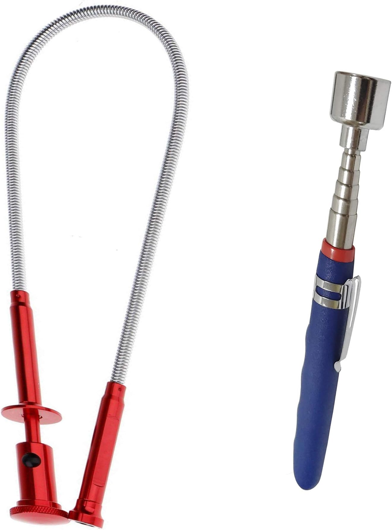 Magnetic Retractable Pickup 20lb, Retractable Inspection Mirror ...