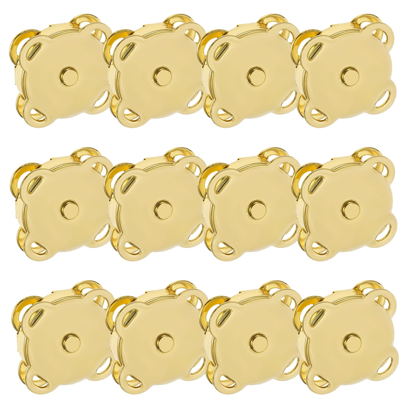 Amazon.com: Qianyu 12 Sets Snaps Buttons Invisible Leather Snap14mm ...