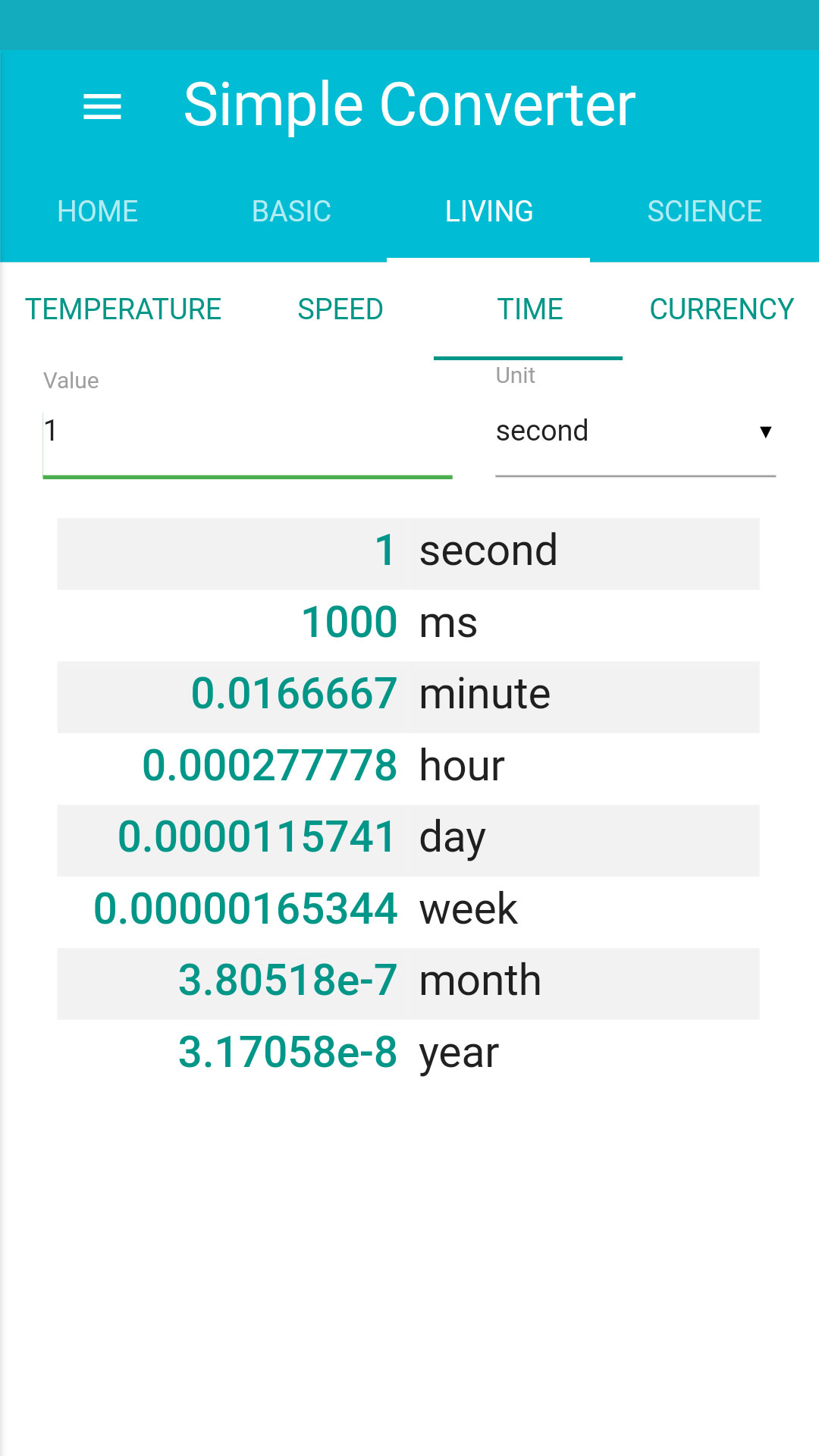 Simple Converter - App on Amazon Appstore