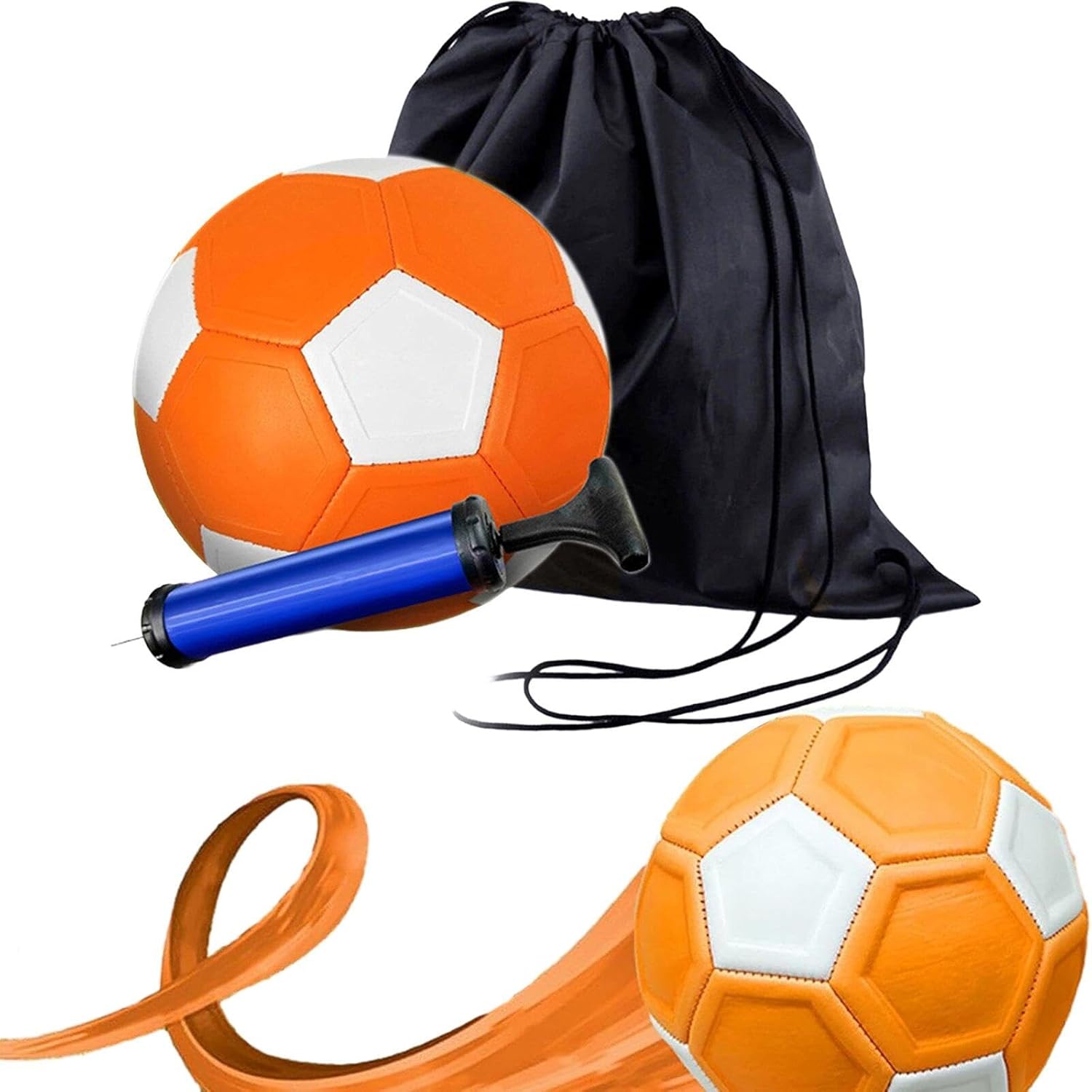 Curve Ball for Kids Rubber Curve Soccer Ball Outdoor Curve Ball with ...