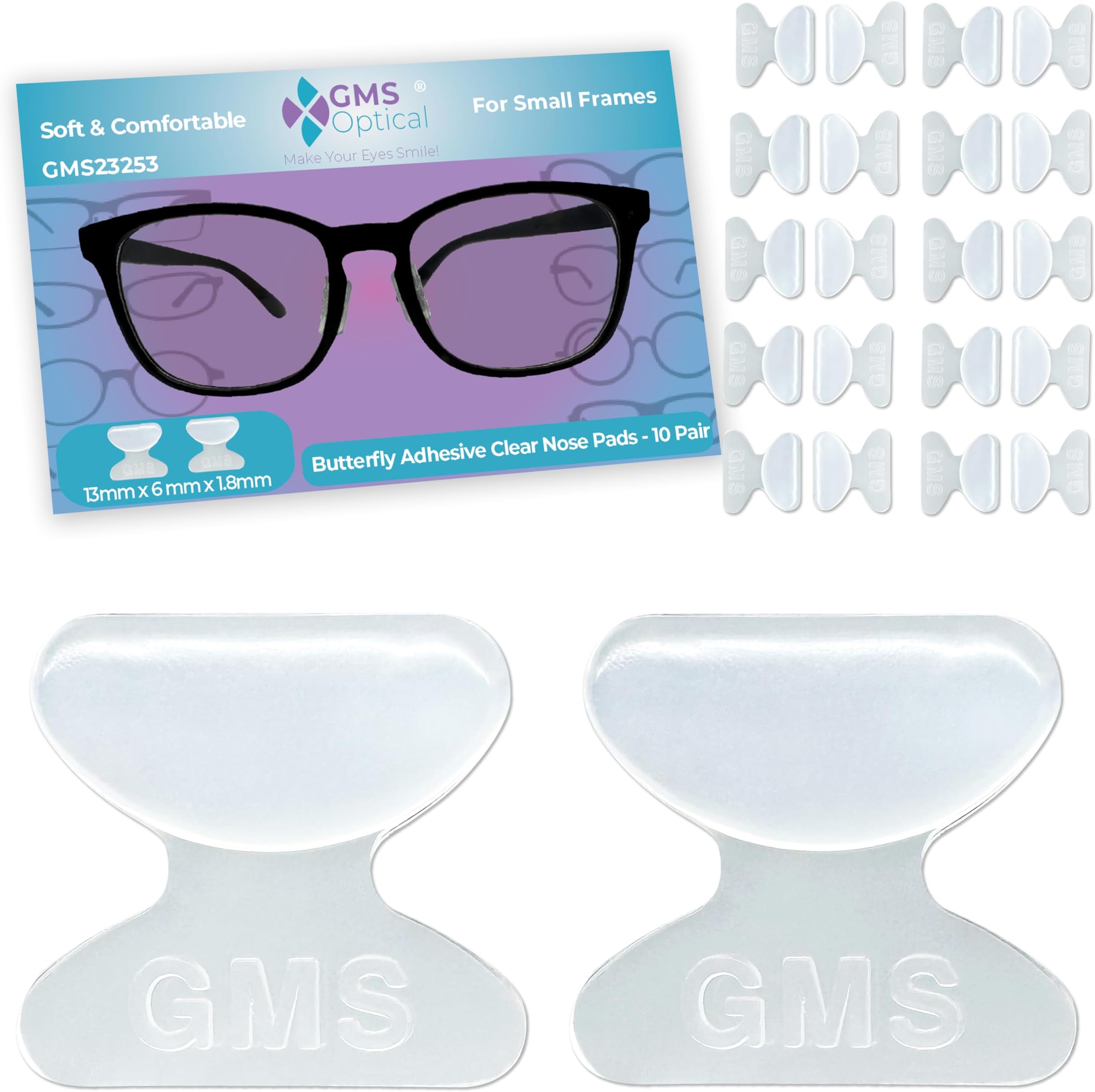 Amazon.com: GMS Optical 13mm Medium Length/6mm Wide - D Shape Screw in ...