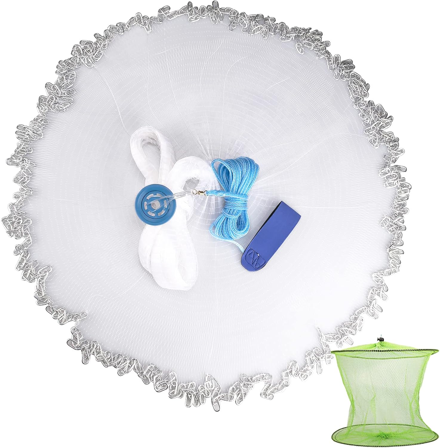 Neween Fishing Cast Net with Heavily Chain Sinker Philippines | Ubuy