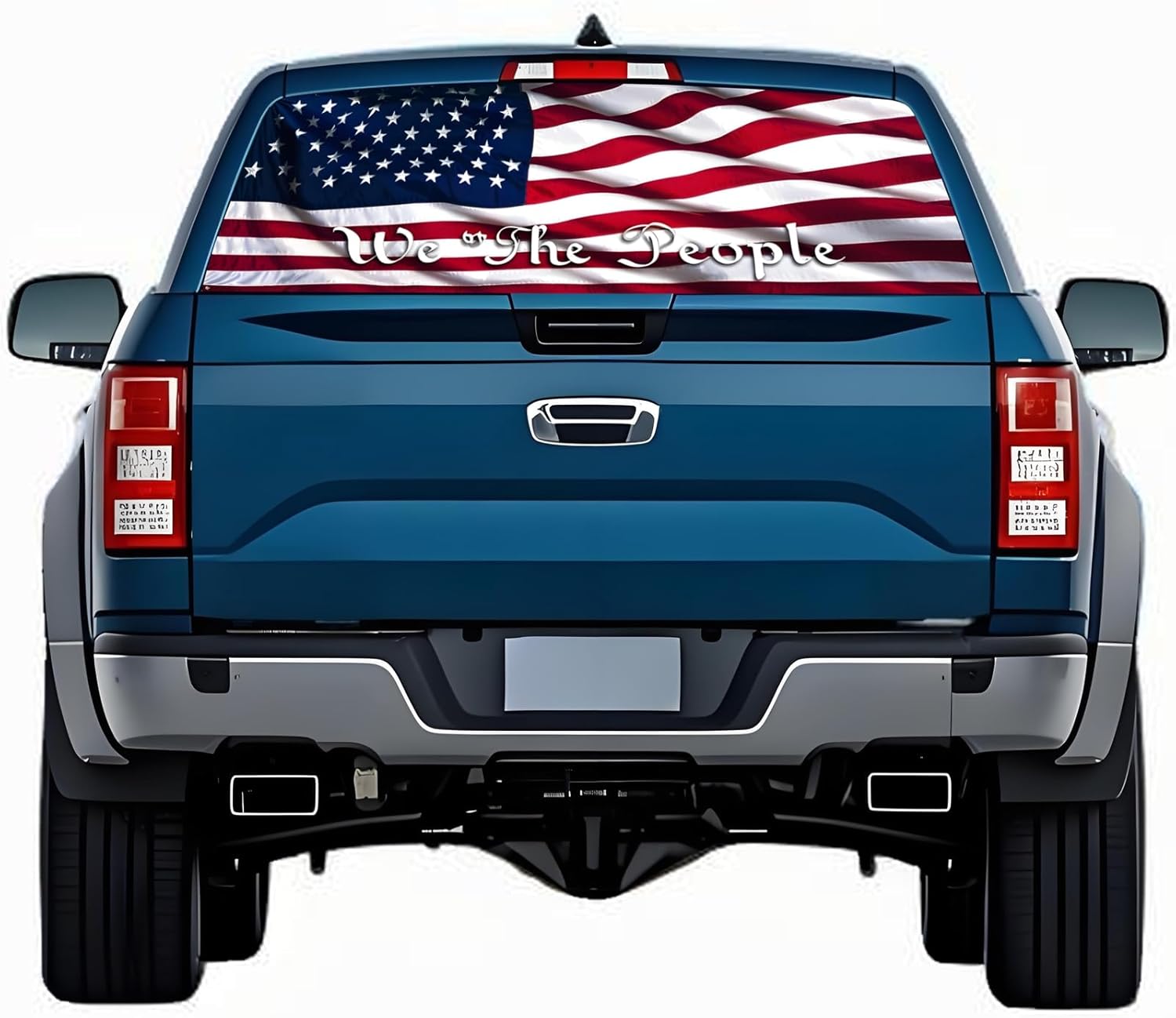 Amazon.com: Tobethay Rear Window Decals for Trucks - 65x17.3 in Back ...