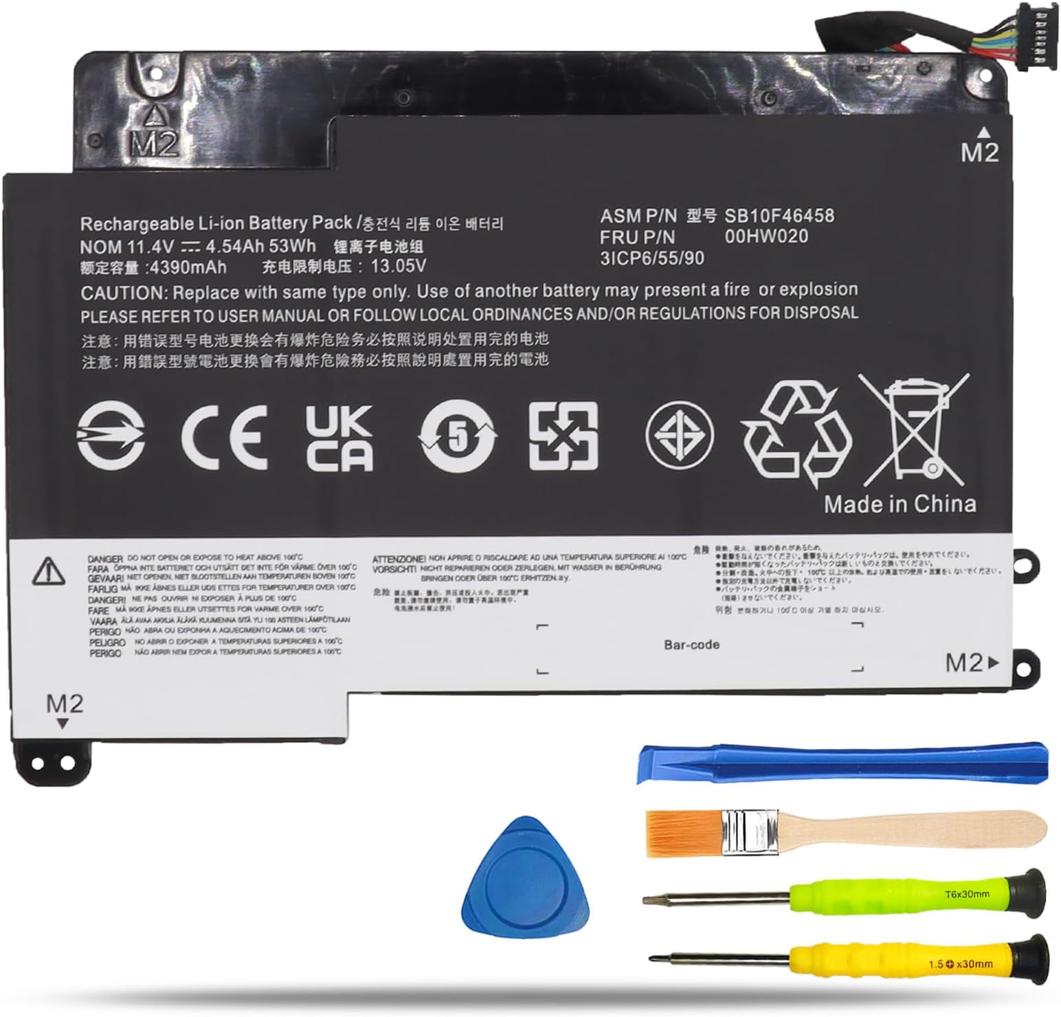Amazon.com: 01AV432 01AV433 01AV434 00HW026 00HW027 Laptop Battery for ...