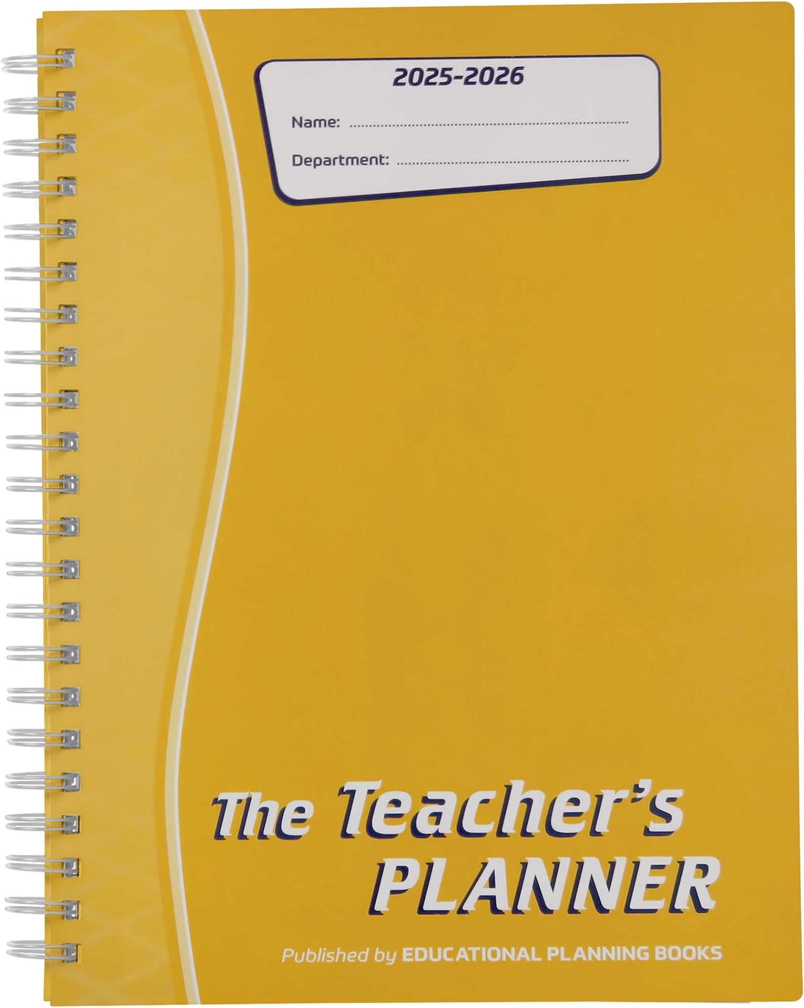 Educational Planning Books - The Teachers Planner Wirobound 2025-26 ...