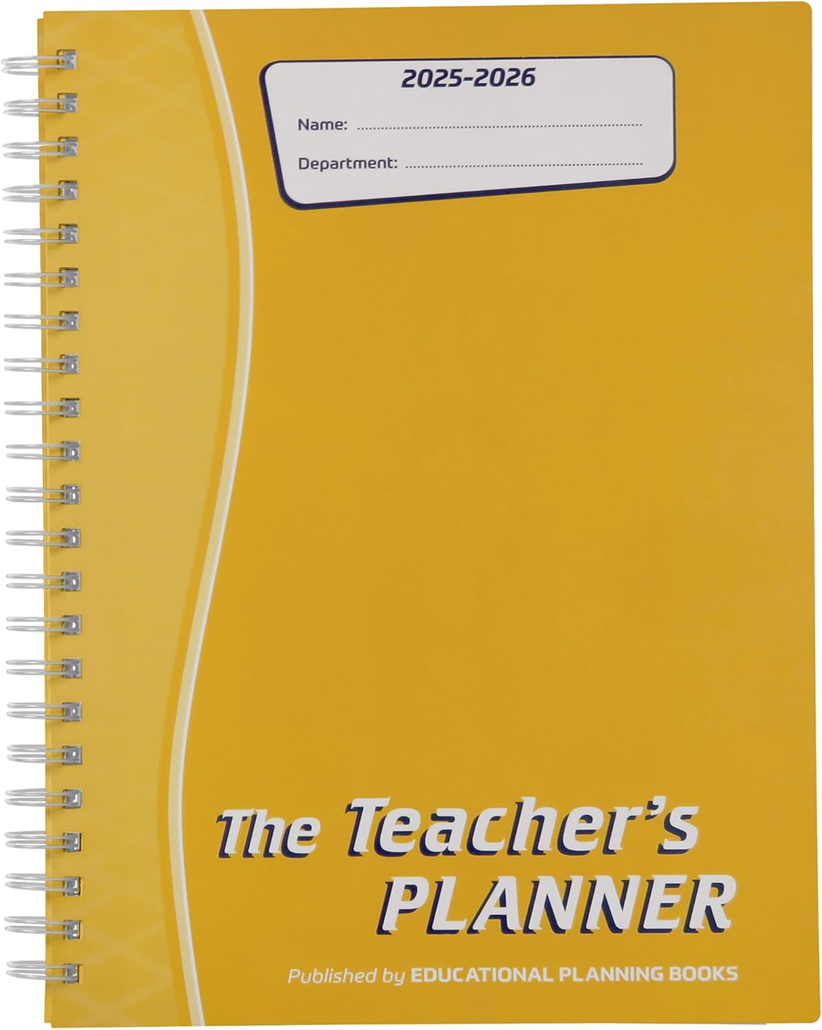 Educational Planning Books - The Teachers Planner Wirobound 2025-26 ...