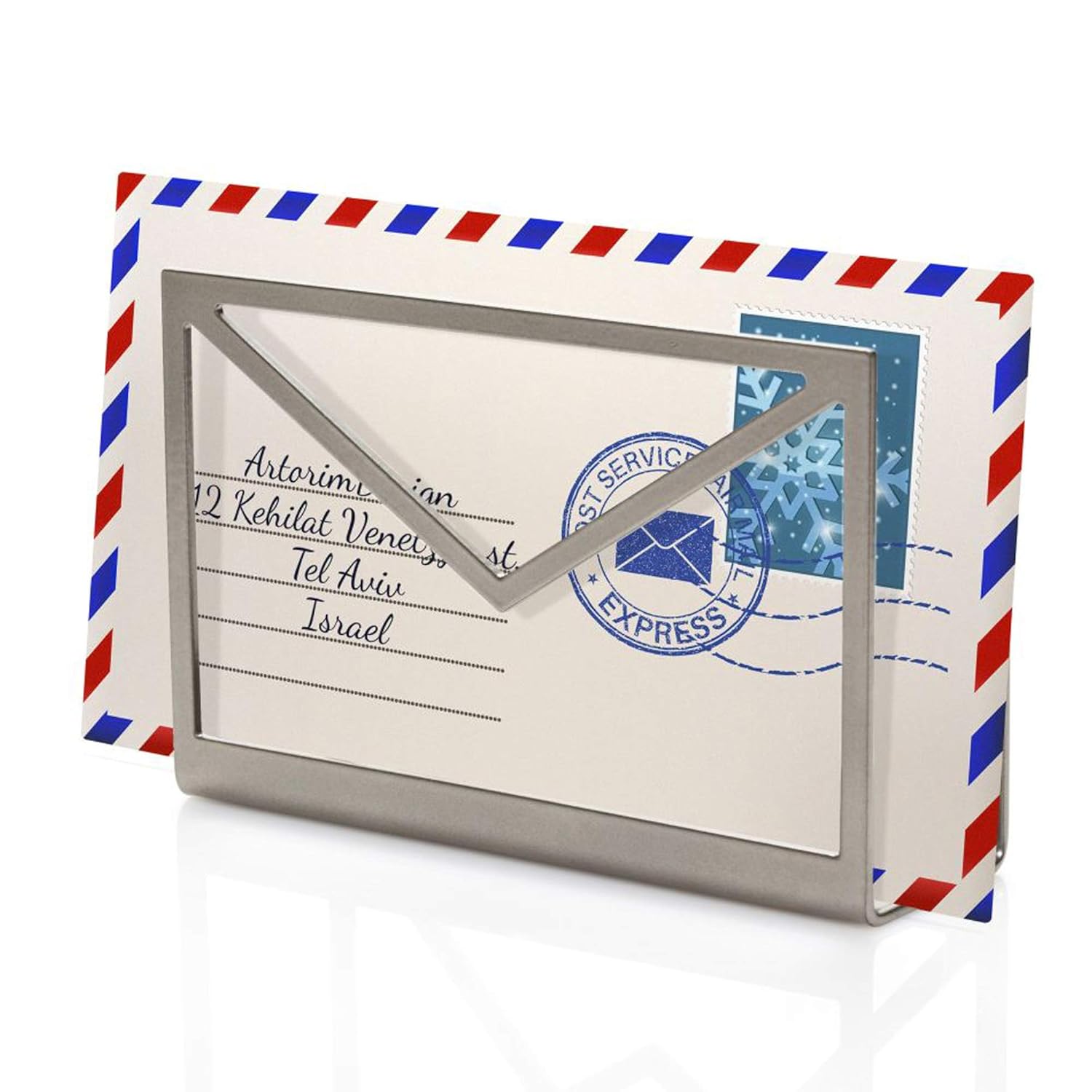 Artori DesignInbox Metal Paperwork Holder Desk Letters Mail Organizer ...