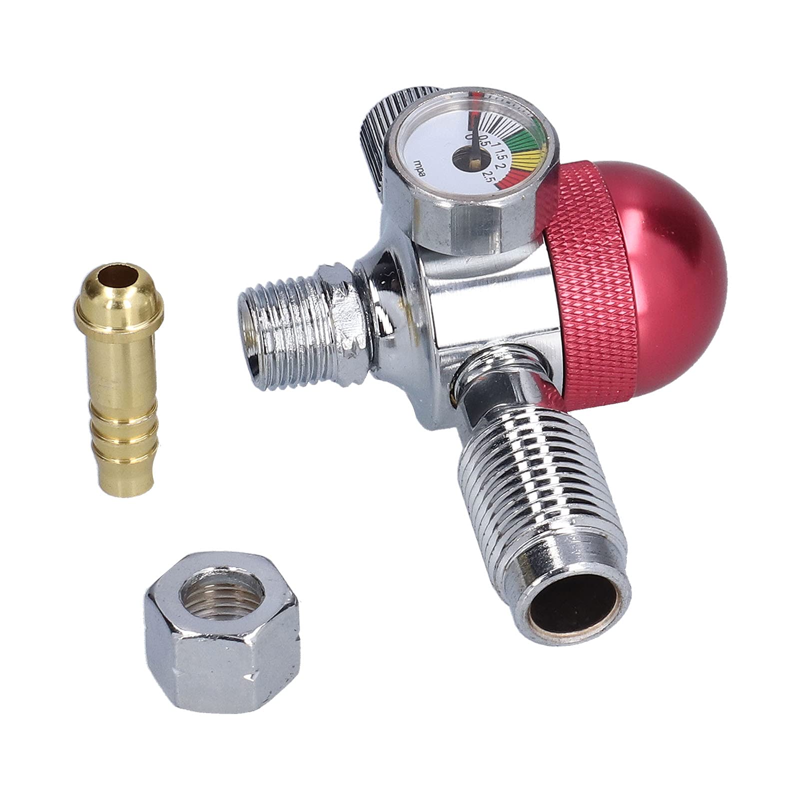 Buy Acetylene Regulator, 0-20L/min Flow Reducing Valve Stepped Nozzle ...
