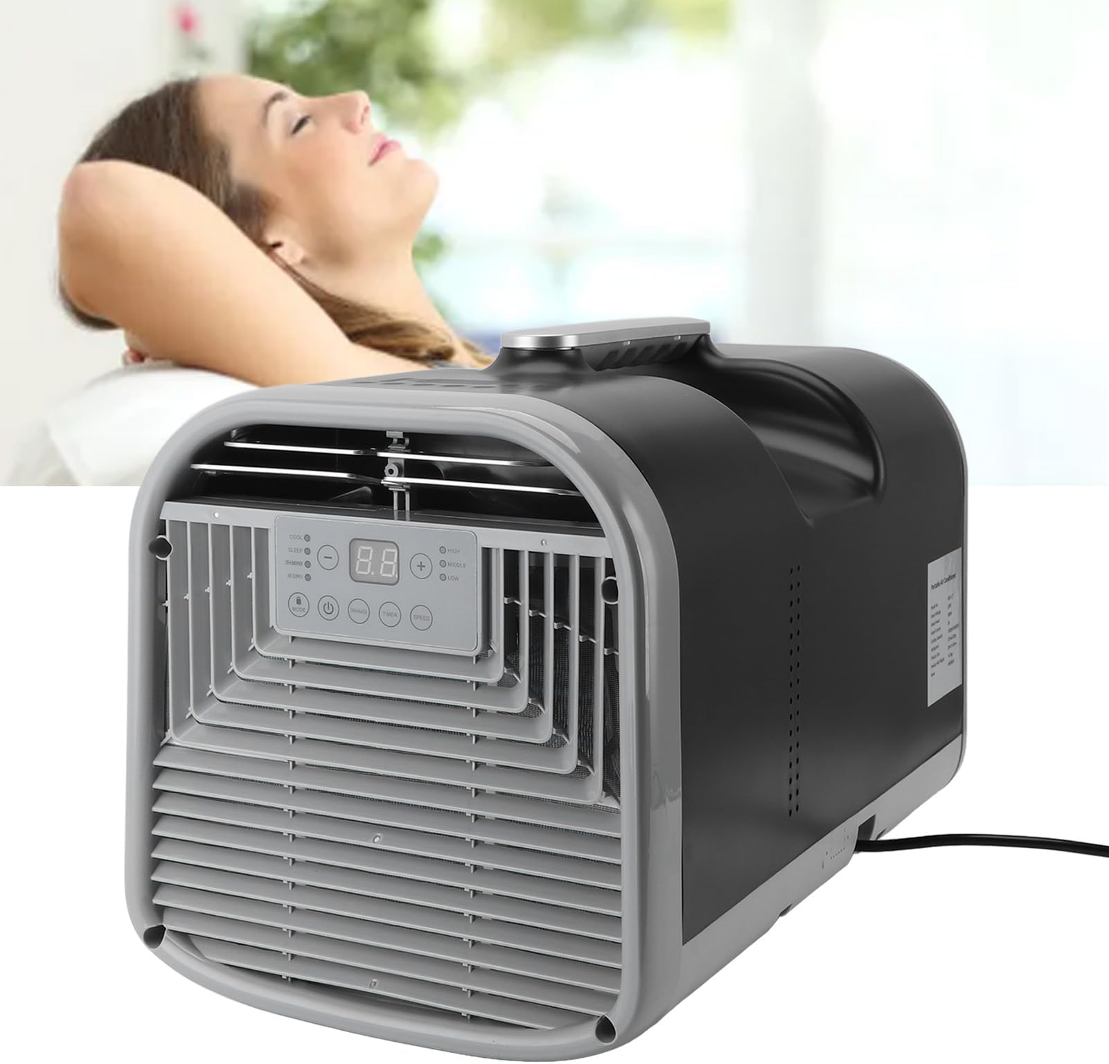 Amazon.com: ZJchao Portable Air Conditioner, 5000BTU Fast Cooling 500W ...