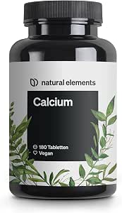 Calcium Tabletten – 800 mg Kalzium aus Calciumcarbonat pro Tagesdosis ...