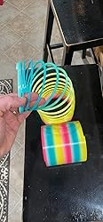 Amazon.com: Magic Giant Rainbow Coil Toy - Jumbo Classic Multicolor ...