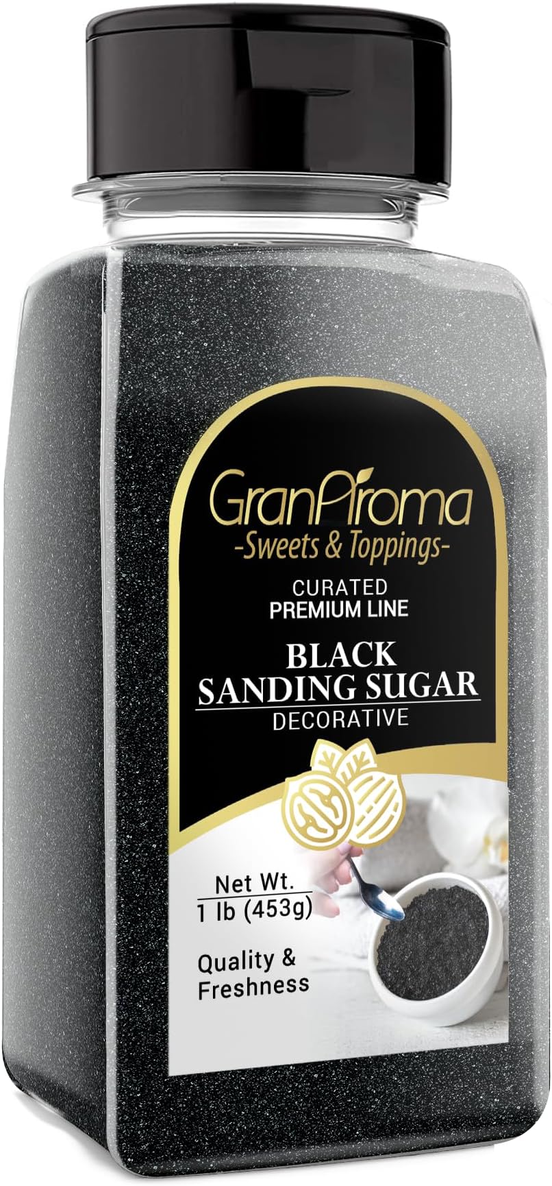 Amazon.com: GranAroma Sanding Sugar, Decorative, Cookies & Sweets ...