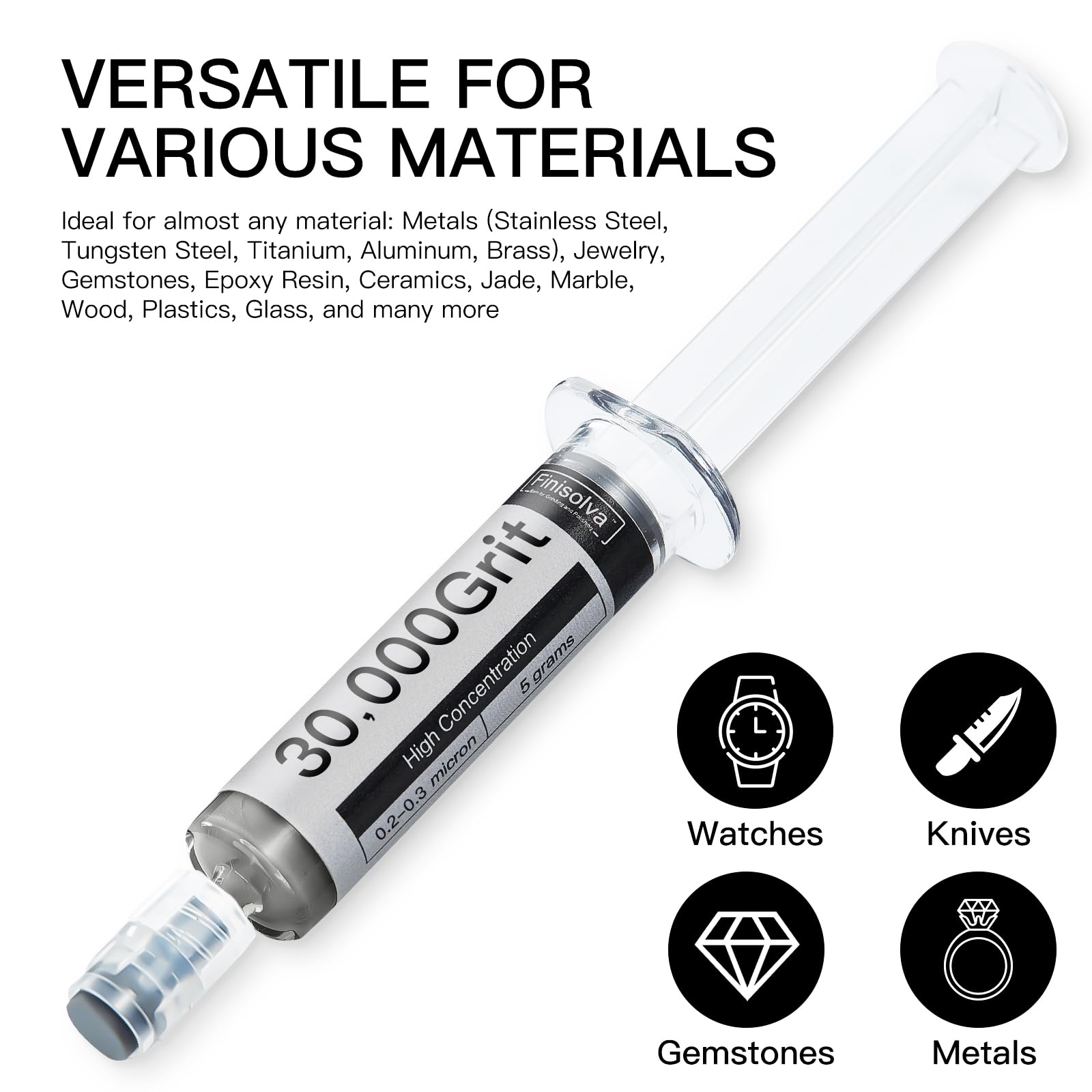 Snapklik.com : Diamond Polishing Compound Lapping Compound 30,000 Grit ...