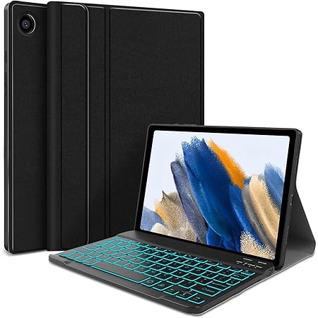 Amazon.com: LAMA Backlit Samsung Galaxy Tab A8 10.5" Case with Keyboard ...