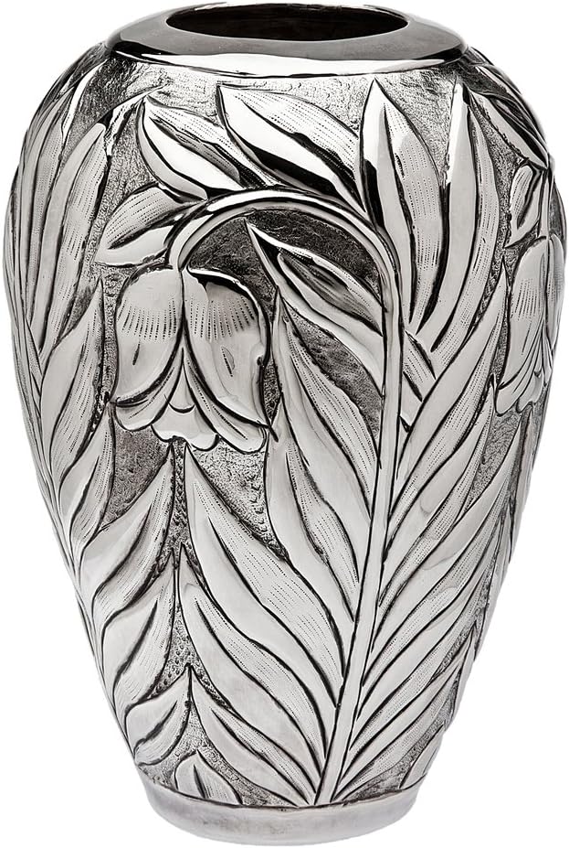 Amazon.com: Godinger 12H in. Floral Design Vase : Home & Kitchen
