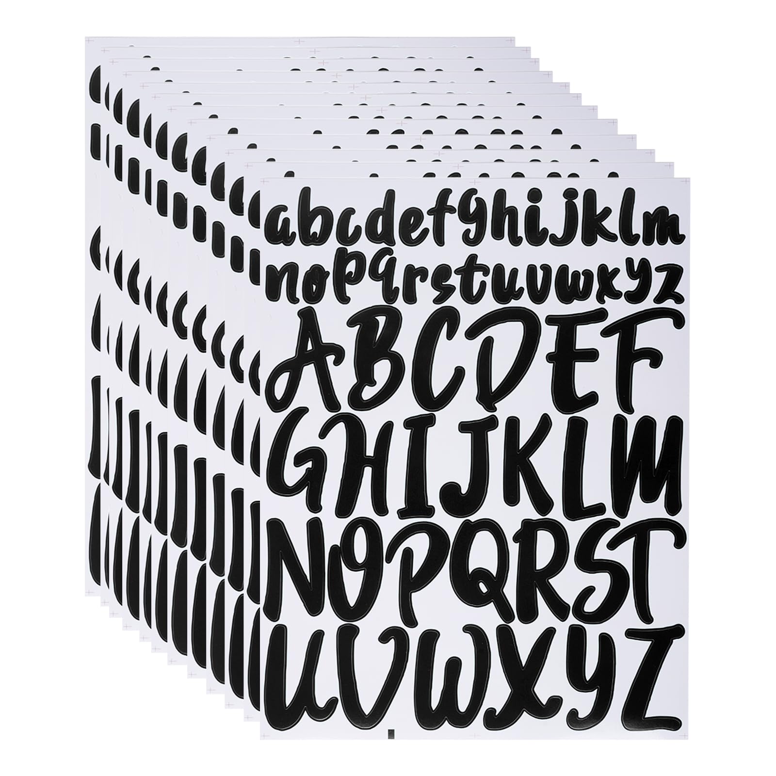 Black And White Bulletin Board Letters