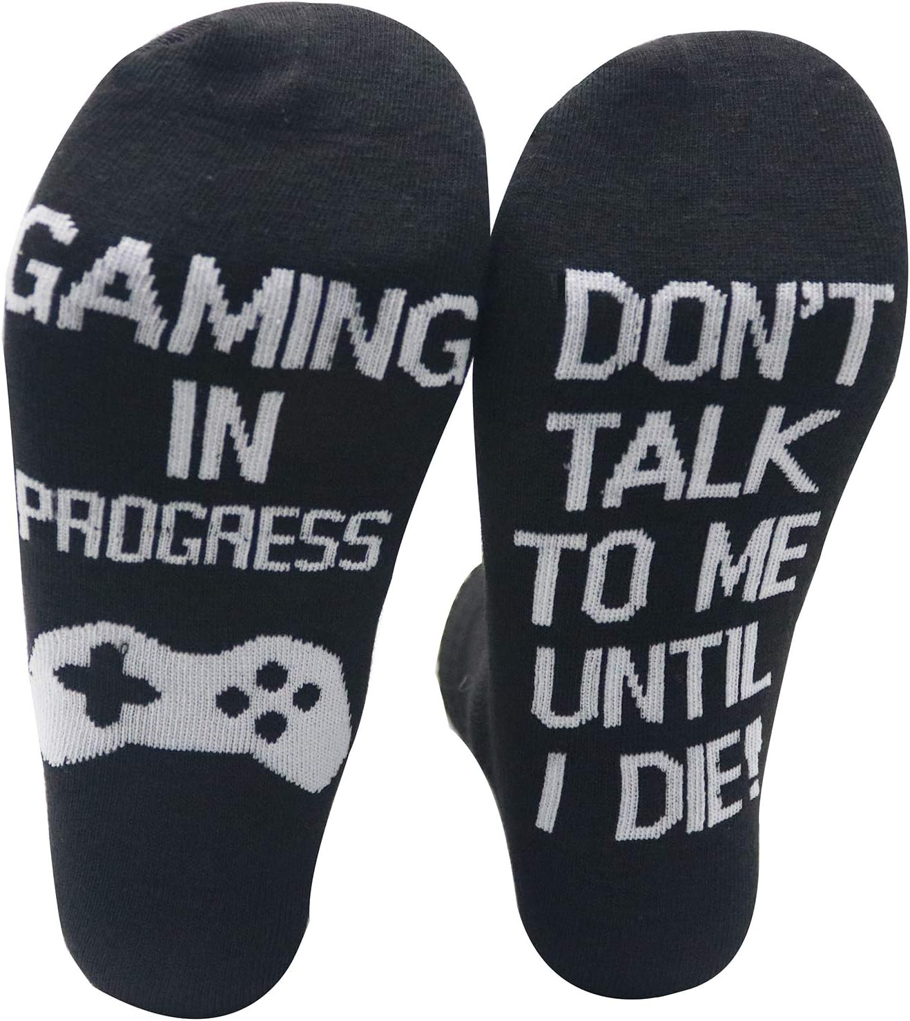 Amazon.com: NoahNuh Gaming in Progress Socks, Funny Socks Gift for Kids ...