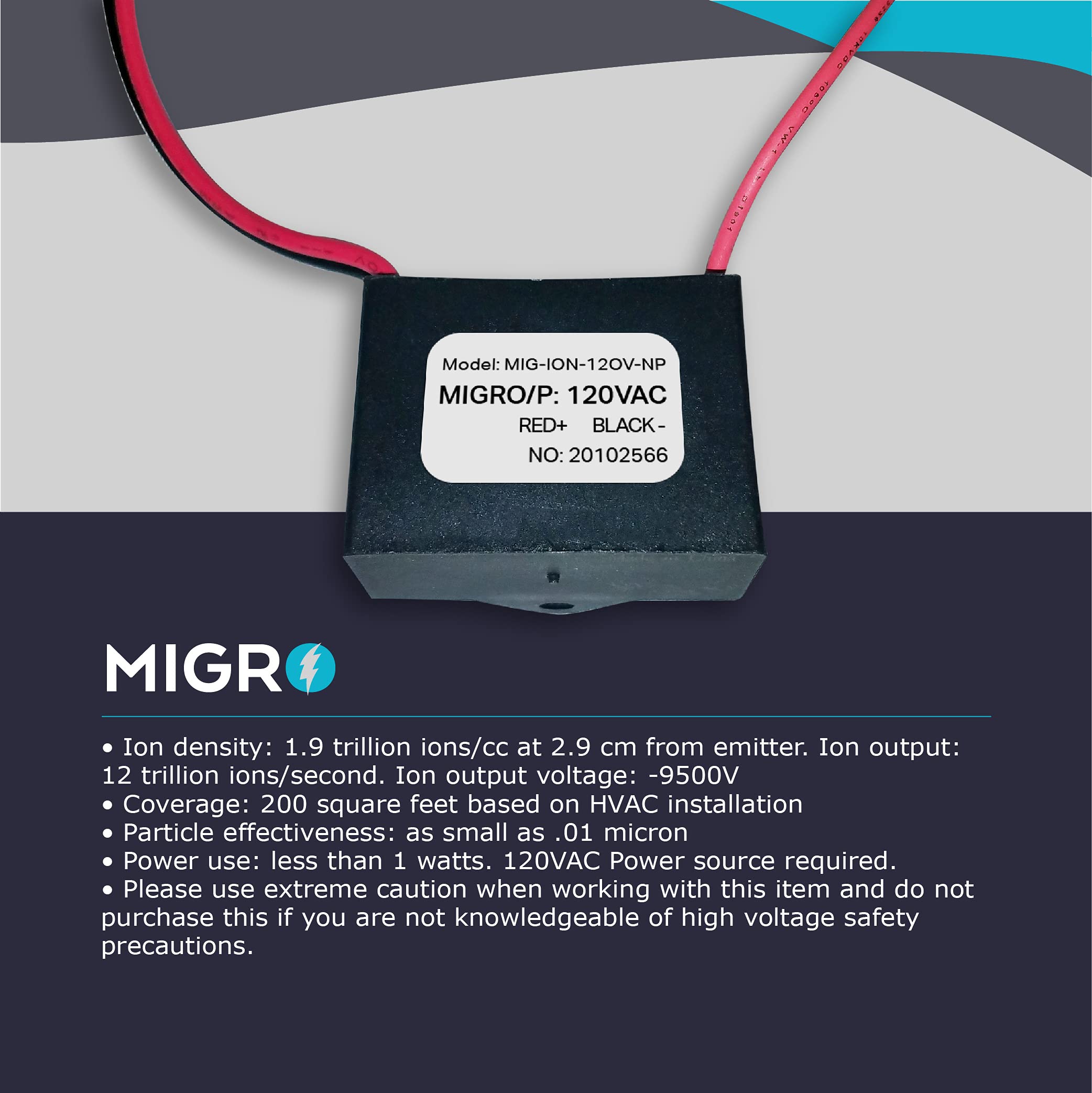 Negative Ion Generator Kit