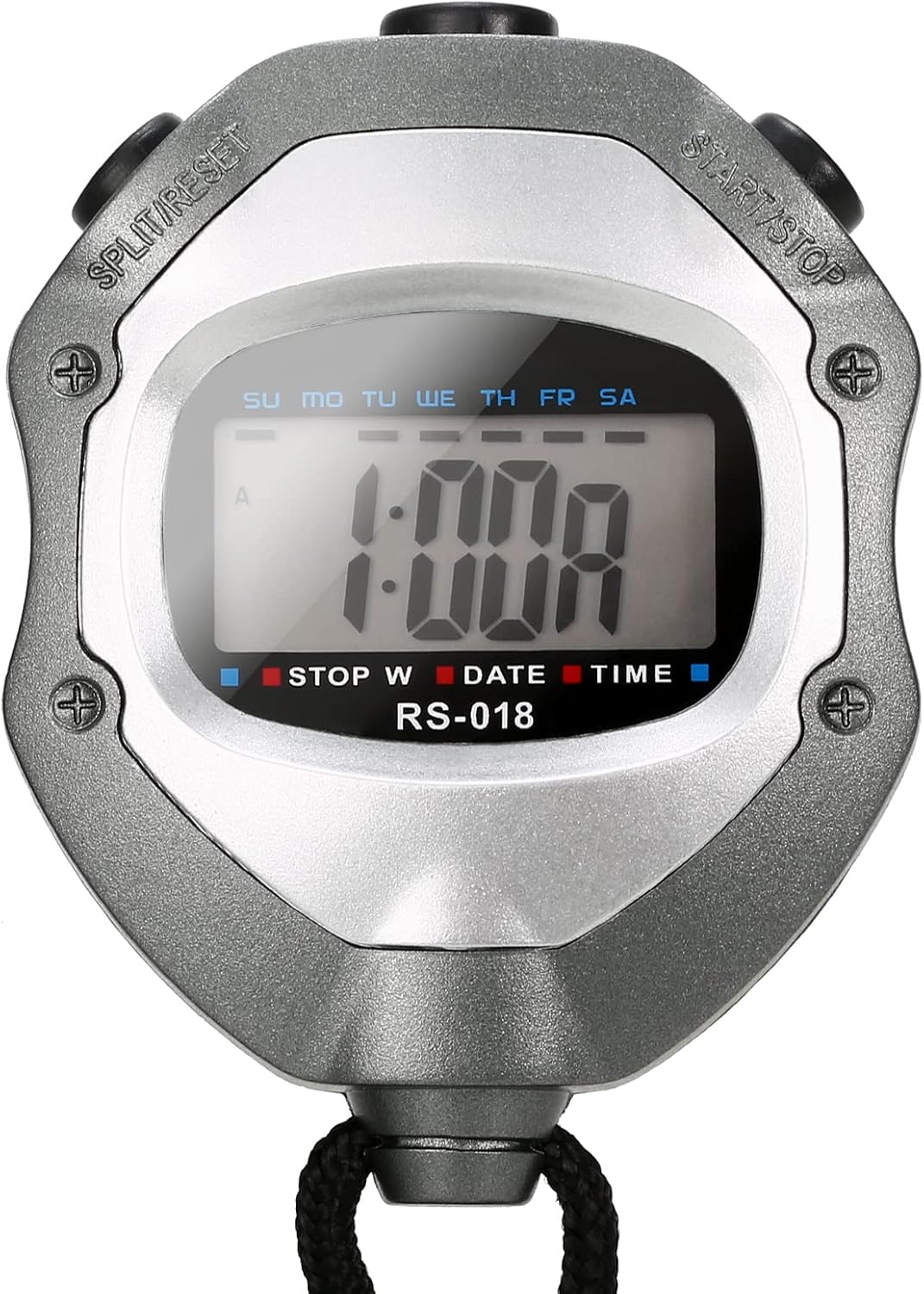 Amazon.com: MengK Waterproof Stopwatch Digital Handheld LCD Timer ...